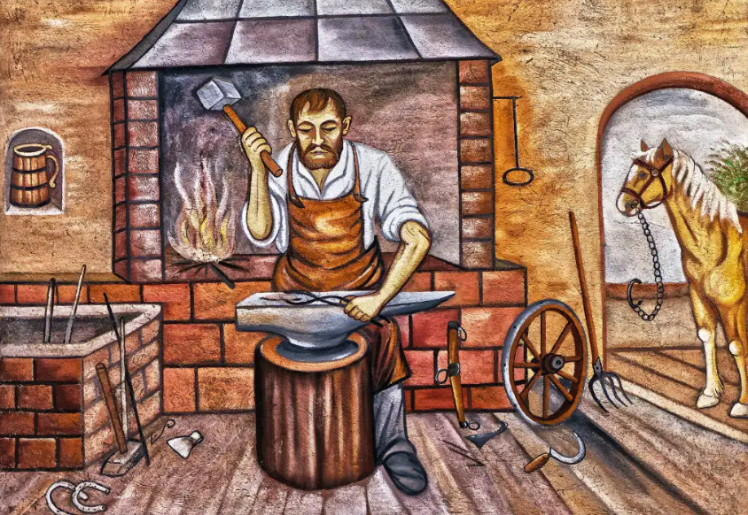 Frontier Town Goods & Services: The Smithy – Along The Triboar Trail